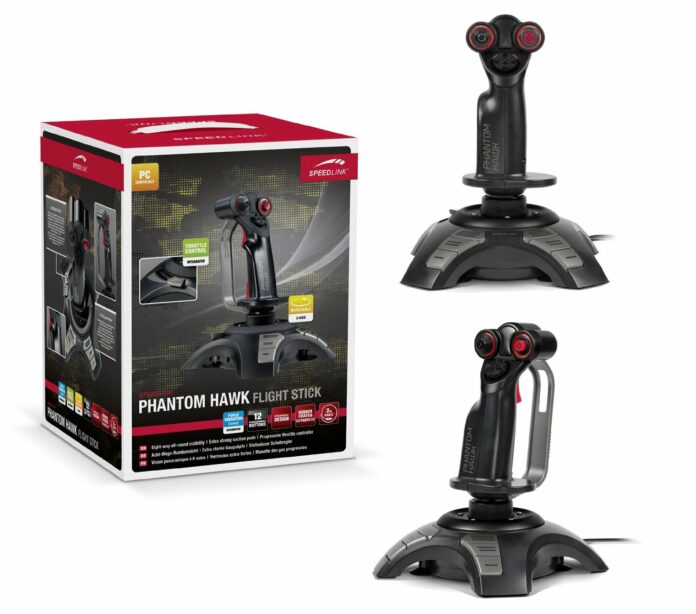 Speedlink Phantom Hawk flight stick anmeldelse | GamersLounge