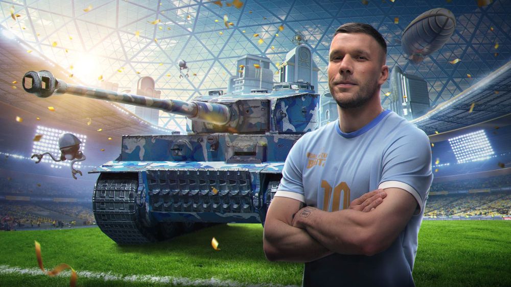 World of Tanks Blitz i samarbejde med Star Lukas Podolski | GamersLounge