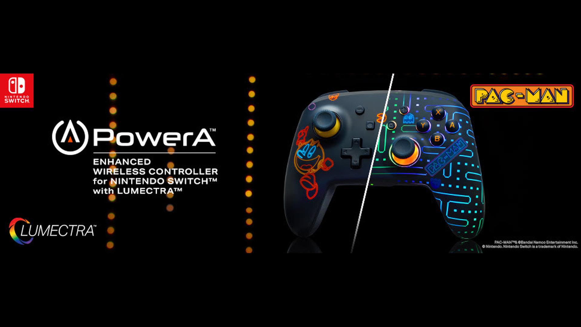 PAC-MAN lyser op på Nintendo Switch – PowerA afslutter deres ...